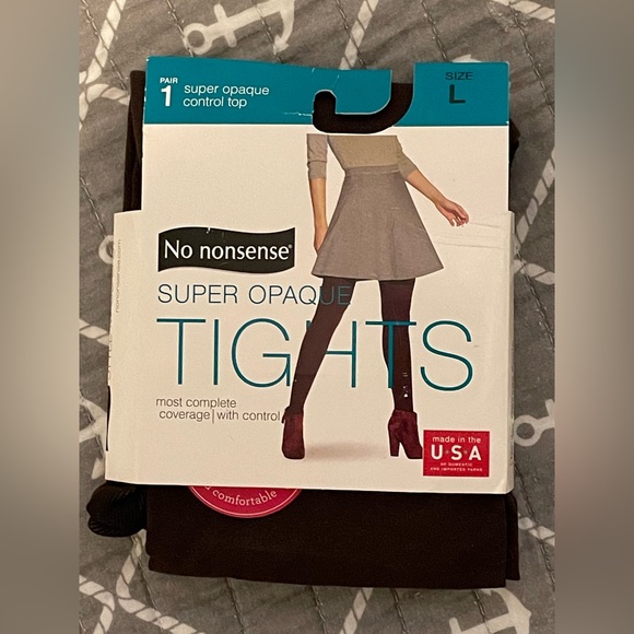 no nonsense | Intimates & Sleepwear | No Nonsense Super Opaque Tights ...